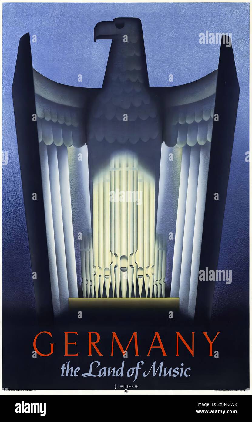 Vintage 1930s germany travel poster hi-res stock photography and images ...