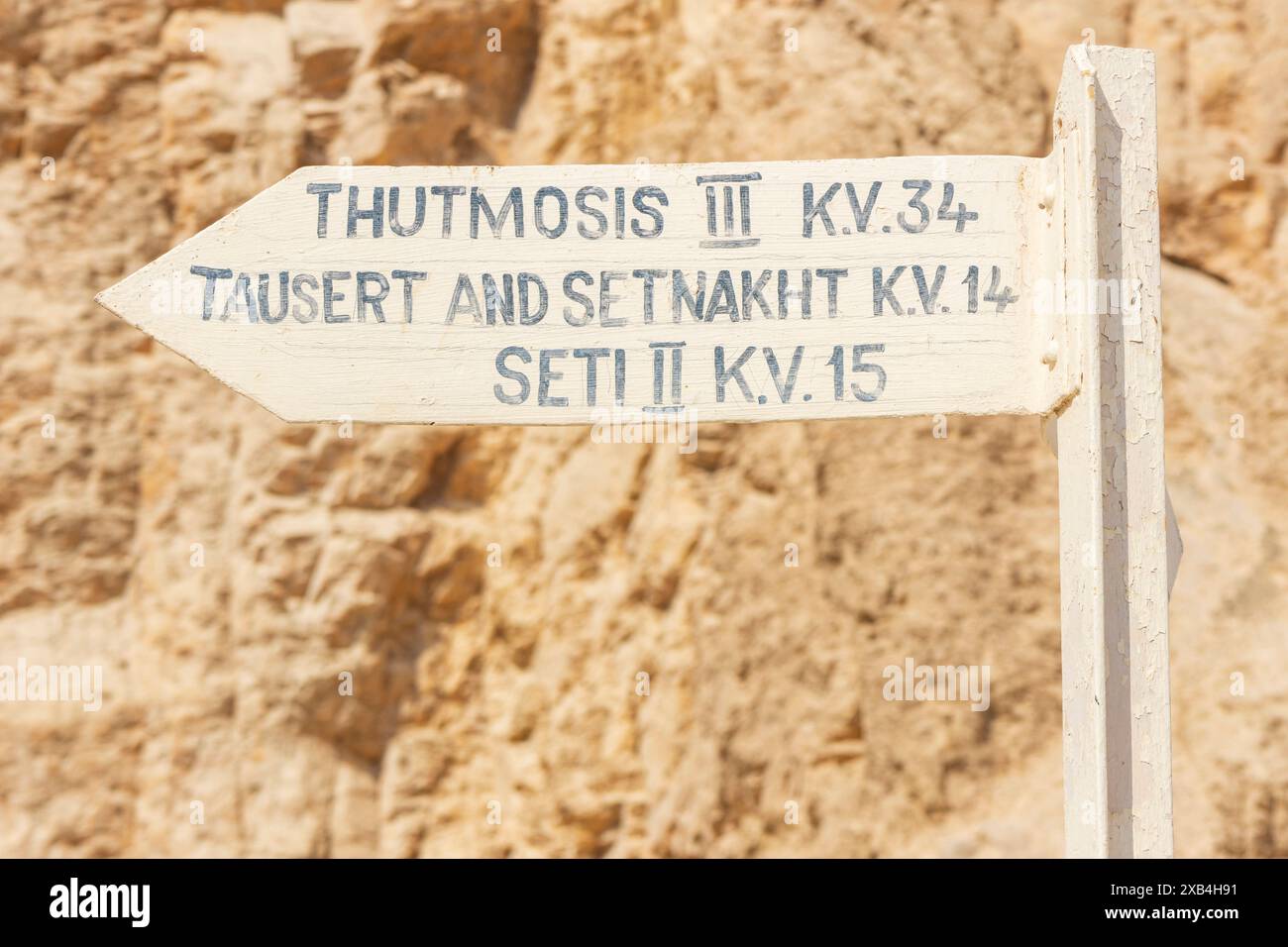 Sign, Thutmosis III or Tuthmosis III, Seti, Tausert, Setnakht, Valley ...
