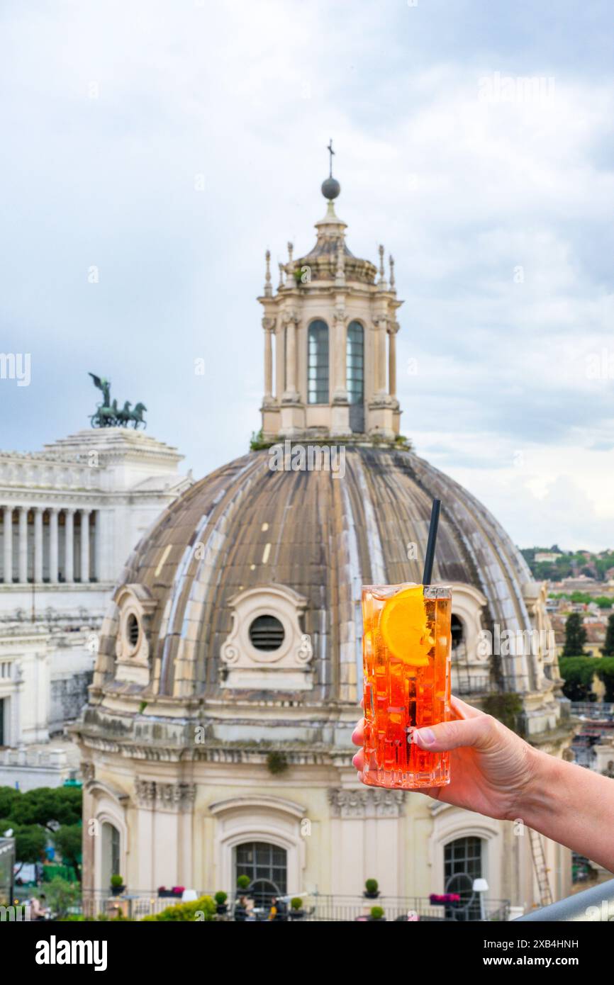 Aperol spritz rome hi-res stock photography and images - Alamy