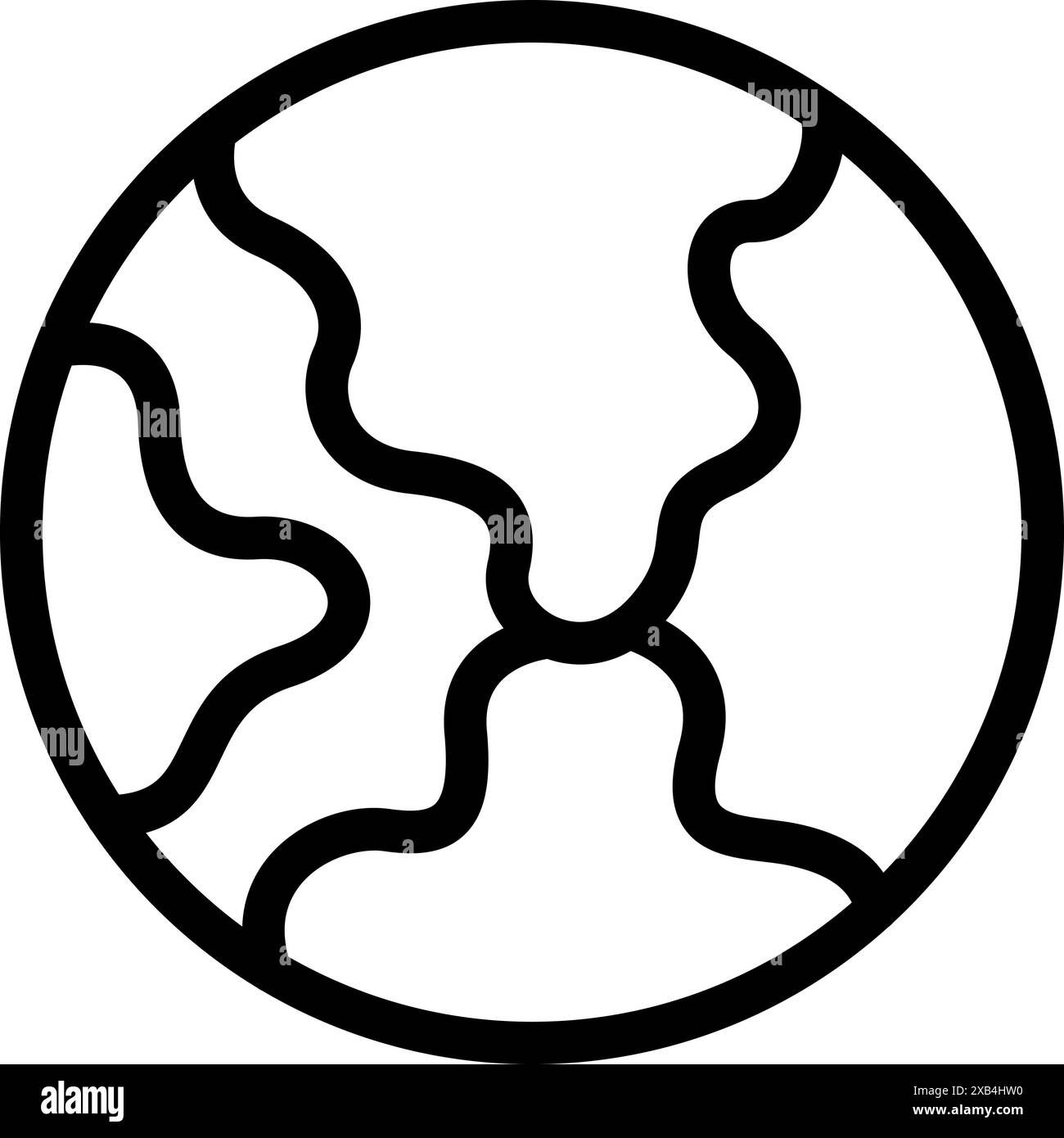 Simple, stylized representation of the earth, emphasizing its spherical ...