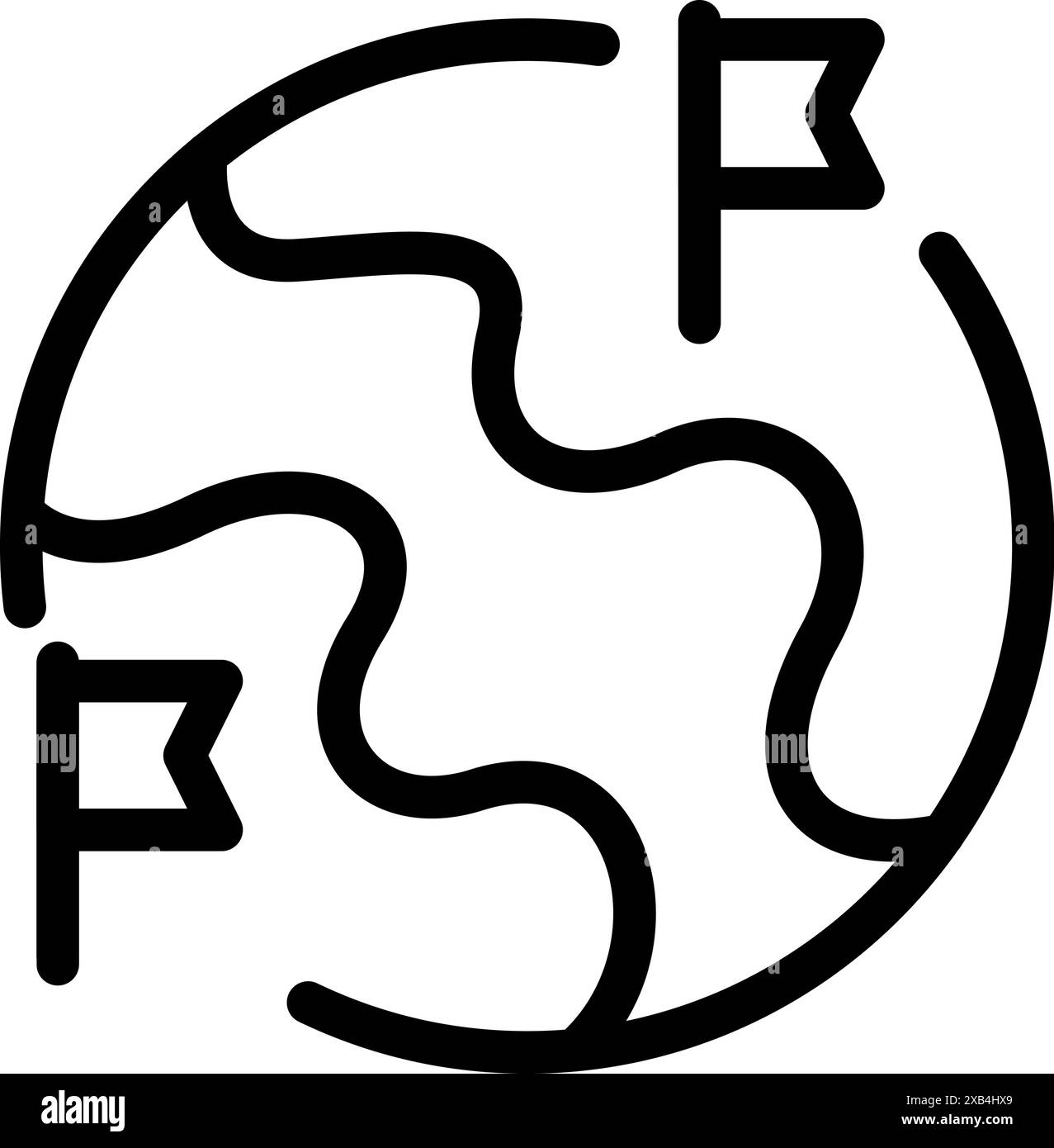 Flag mapping Black and White Stock Photos & Images - Alamy