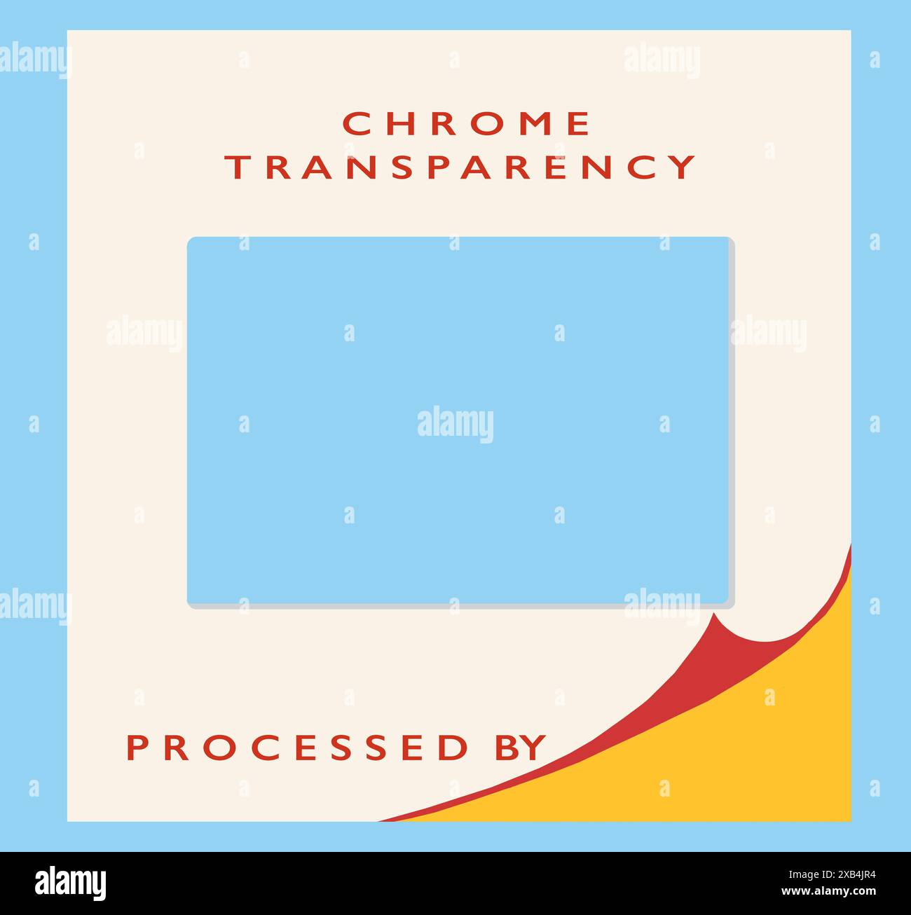 A generic paper 35 mm film transparency for use in slide projectors is ...