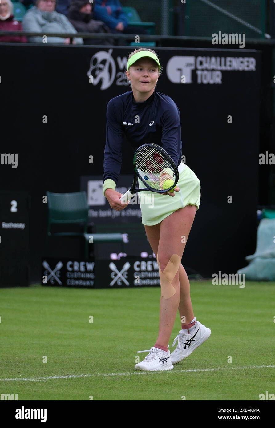 Nottingham, UK. 10th June 2024; Lexus Nottingham Tennis Centre ...