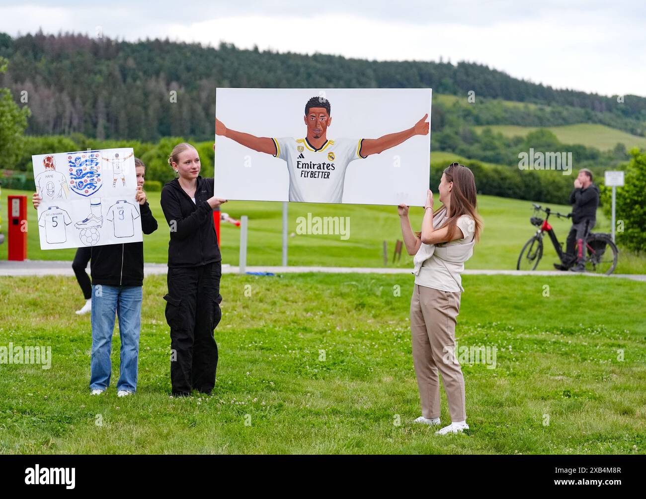 Euros 2024 jude bellingham kick hi-res stock photography and images - Alamy