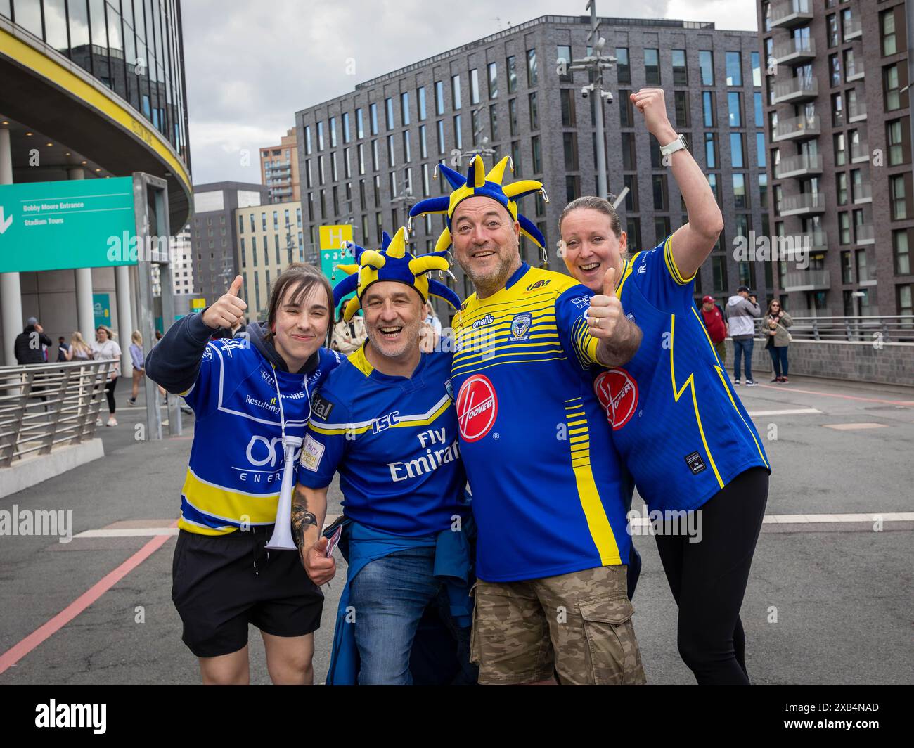 The 2024 rugby league Betfred Challenge Cup Final at Wembley between ...