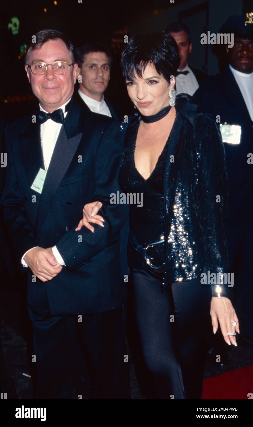 Liza Minnelli and guest attend the 50th Annual Tony Awards at the ...