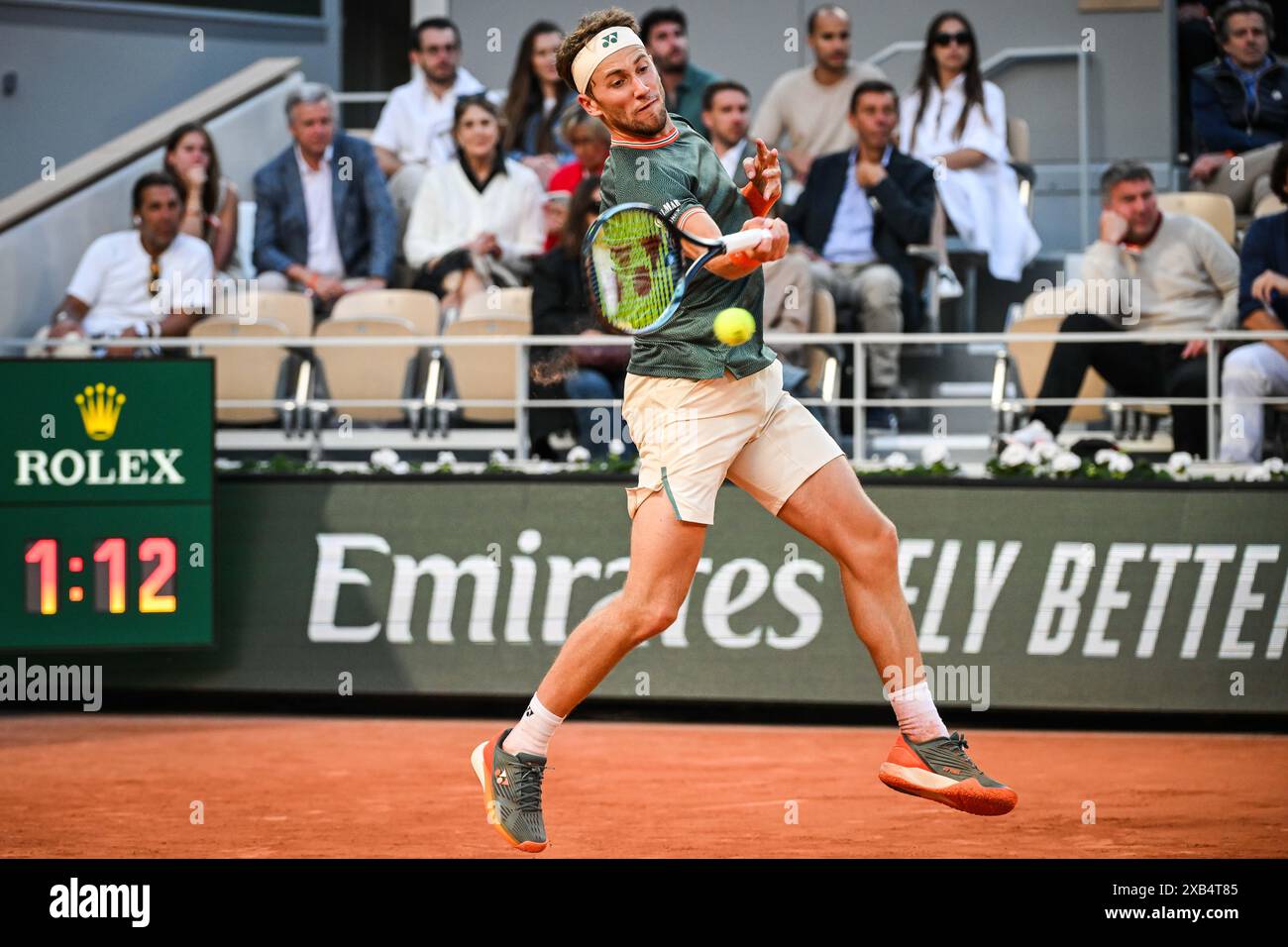 Casper RUUD of Norway during the thirteenth day of Roland-Garros 2024 ...