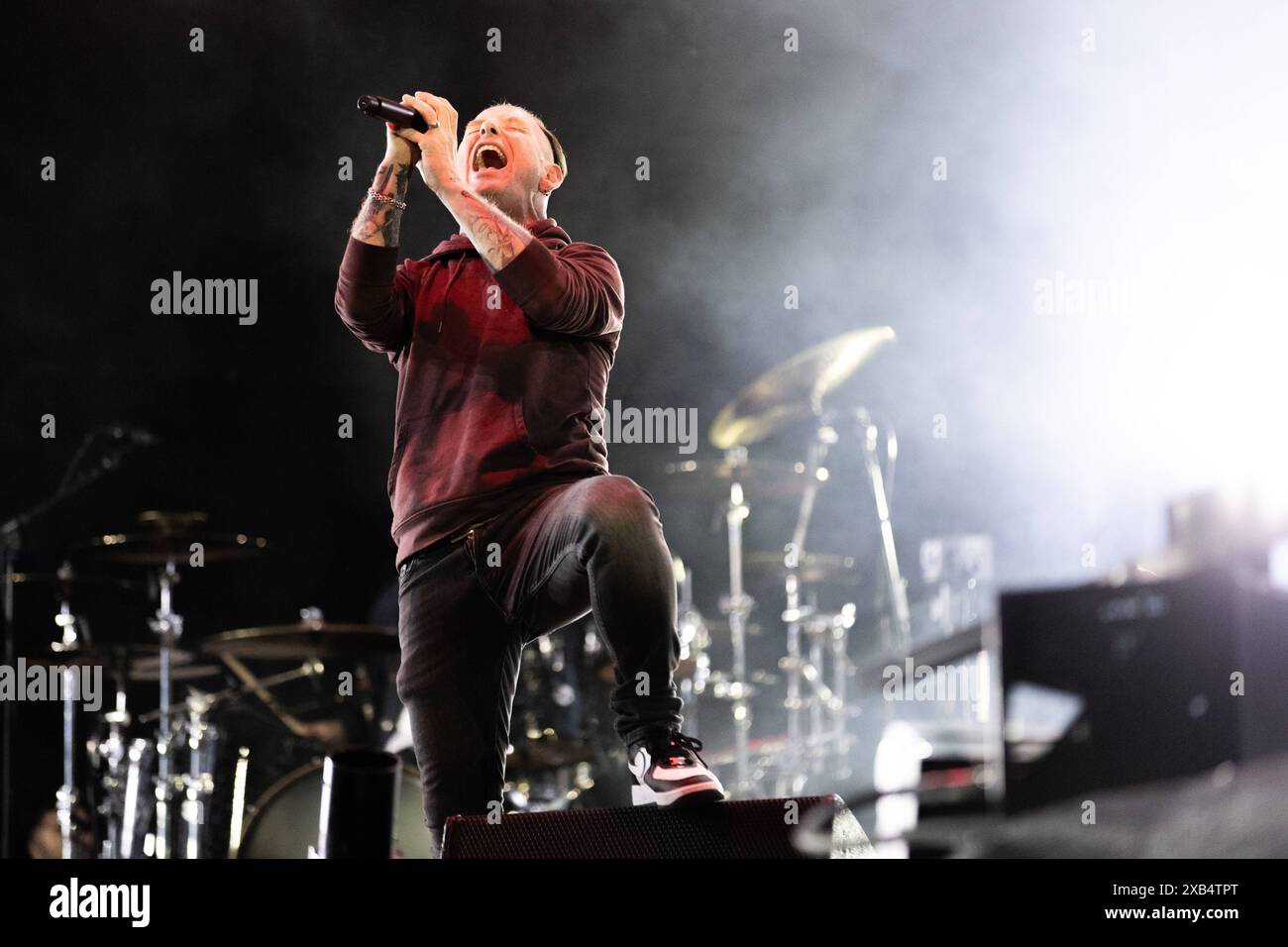 Corey Taylor Gesang, bekannt als Sänger von Slipknot und Stone Sour ...