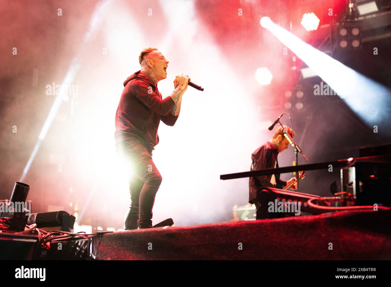 Corey Taylor Gesang, bekannt als Sänger von Slipknot und Stone Sour ...