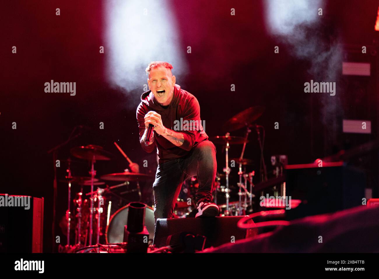 Corey Taylor Gesang, bekannt als Sänger von Slipknot und Stone Sour ...