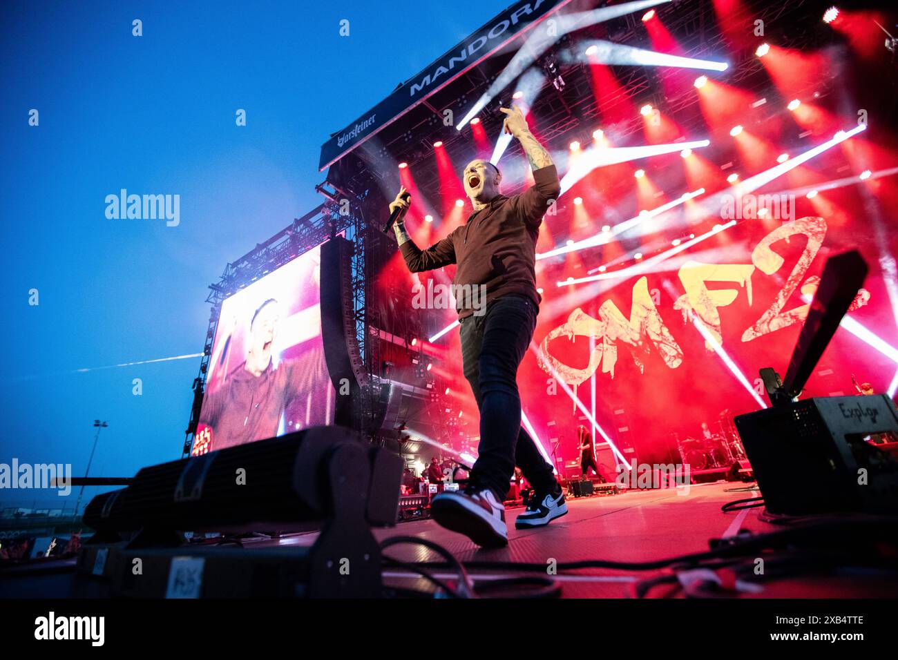 Corey Taylor Gesang, bekannt als Sänger von Slipknot und Stone Sour ...