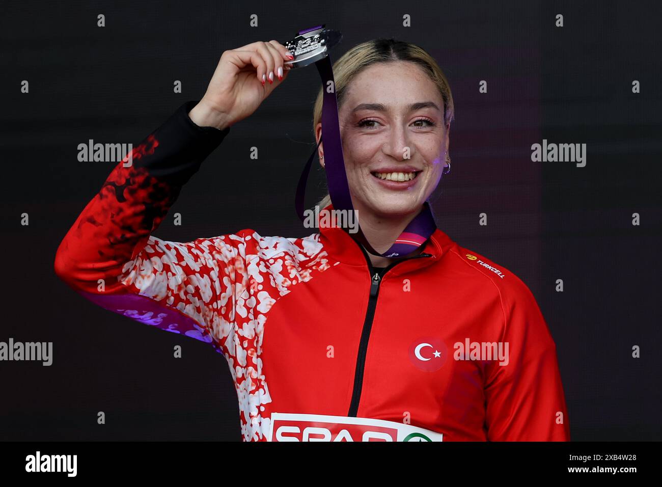 Rome, Italy. 10th June, 2024. Rome, Italy 10.06.2024: Tugba Danismaz ...