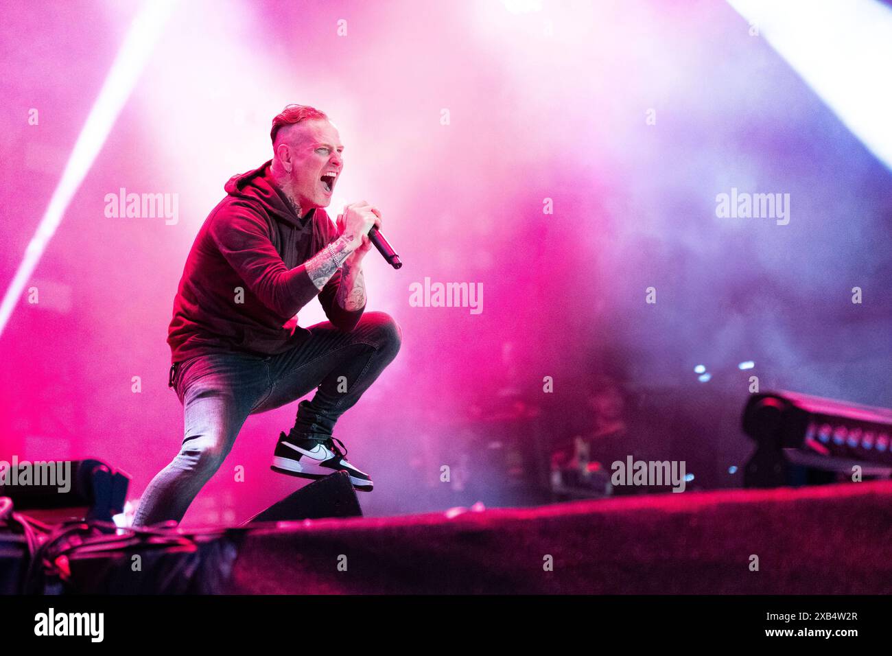 Corey Taylor Gesang, bekannt als Sänger von Slipknot und Stone Sour ...