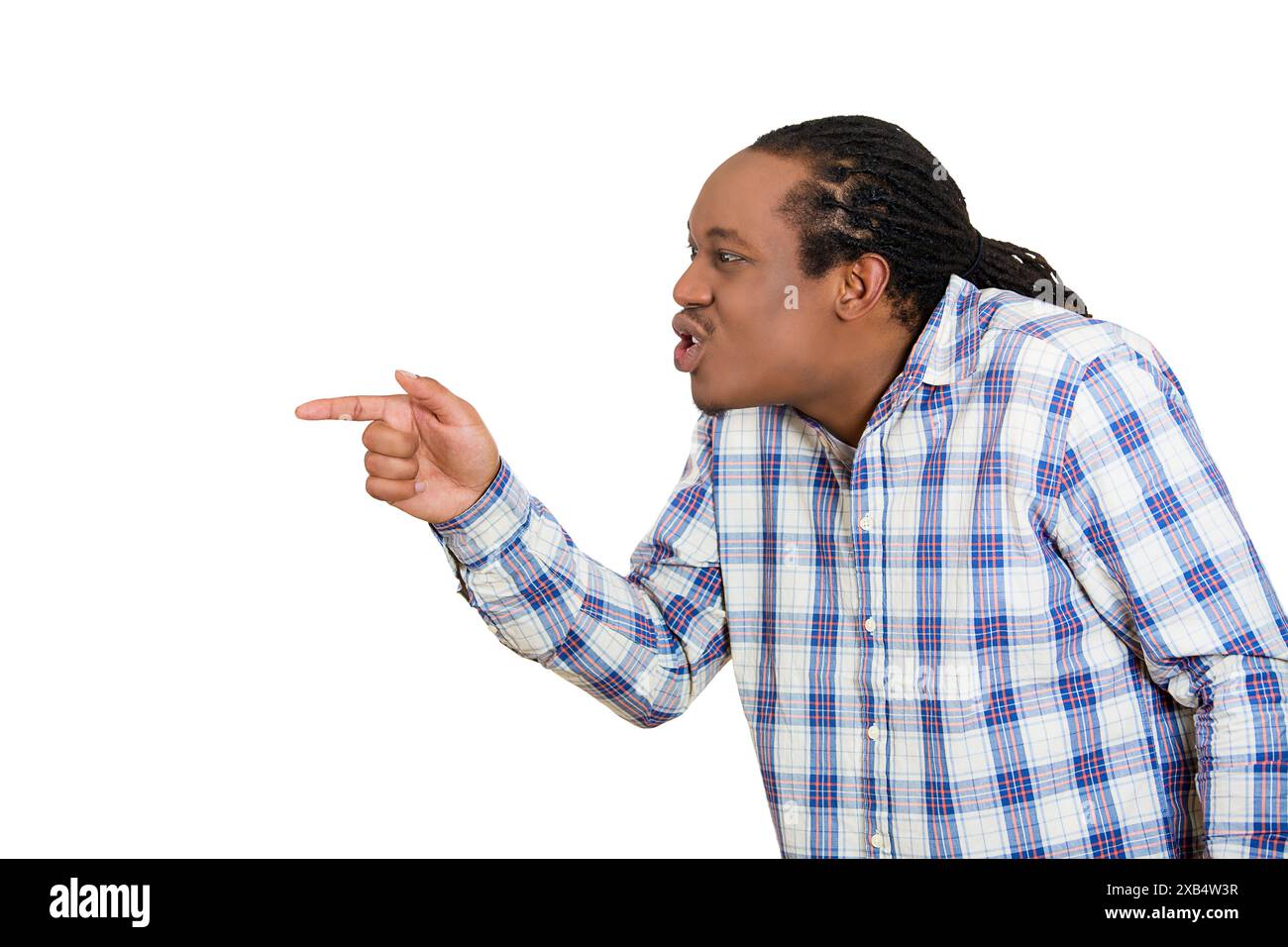 Closeup side portrait, headshot handsome young unhappy man, looking ...