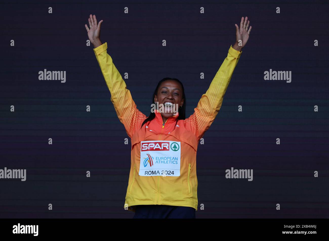 Rome, Italy. 10th June, 2024. Rome, Italy 10.06.2024: Ana Peleteiro ...