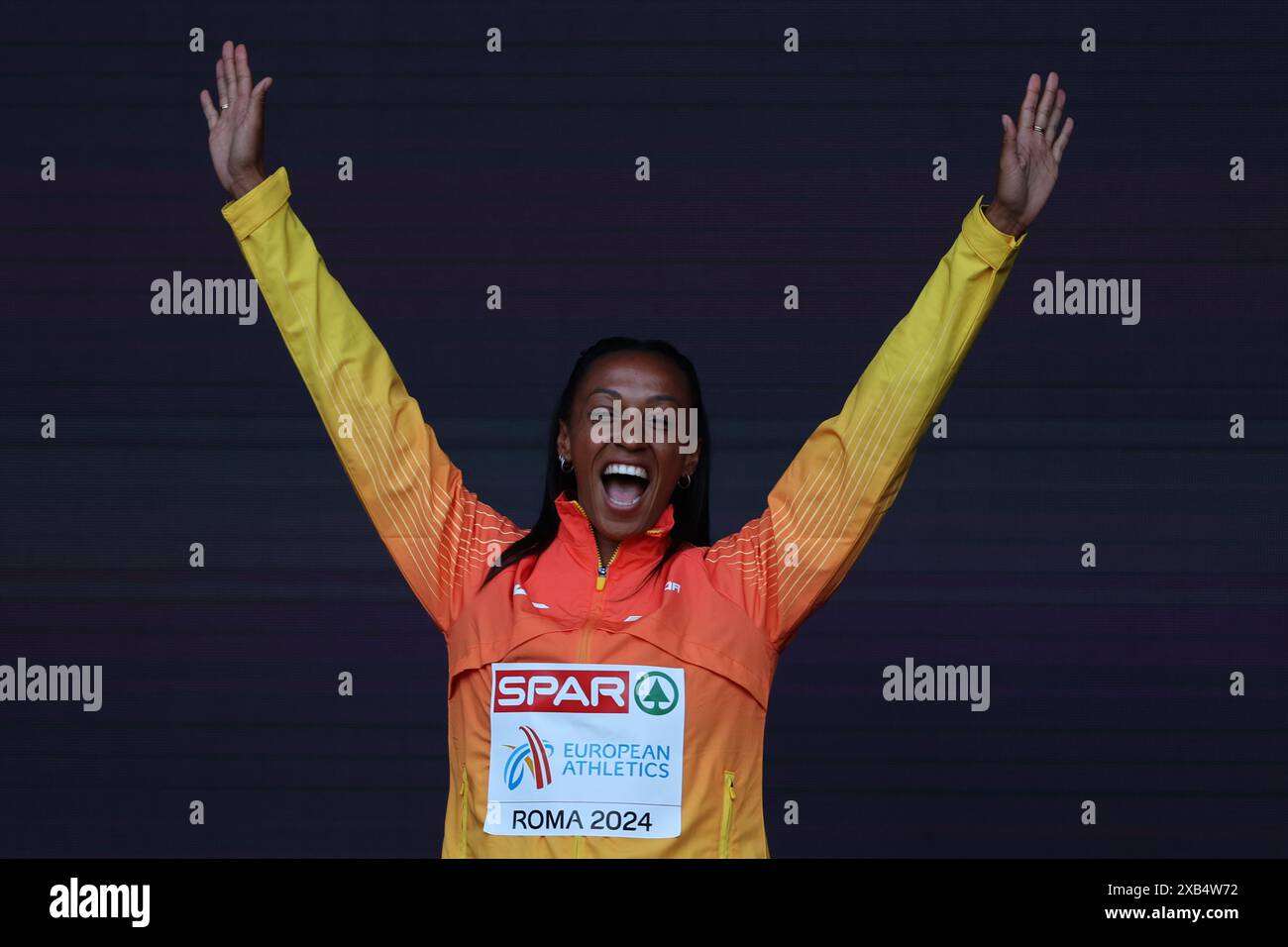 Rome, Italy. 10th June, 2024. Rome, Italy 10.06.2024: Ana Peleteiro ...