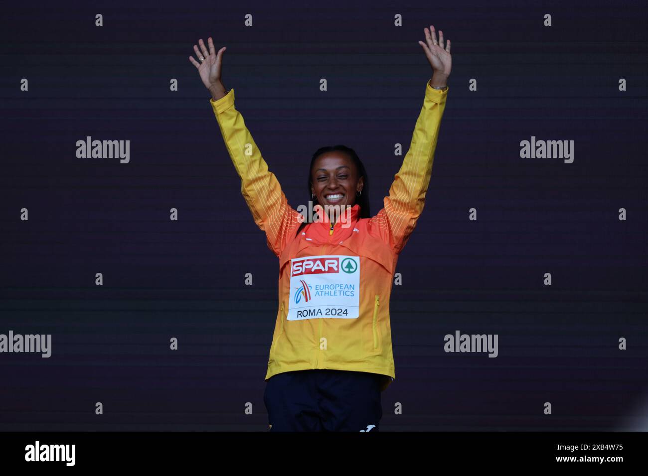 Rome, Italy. 10th June, 2024. Rome, Italy 10.06.2024: Ana Peleteiro ...