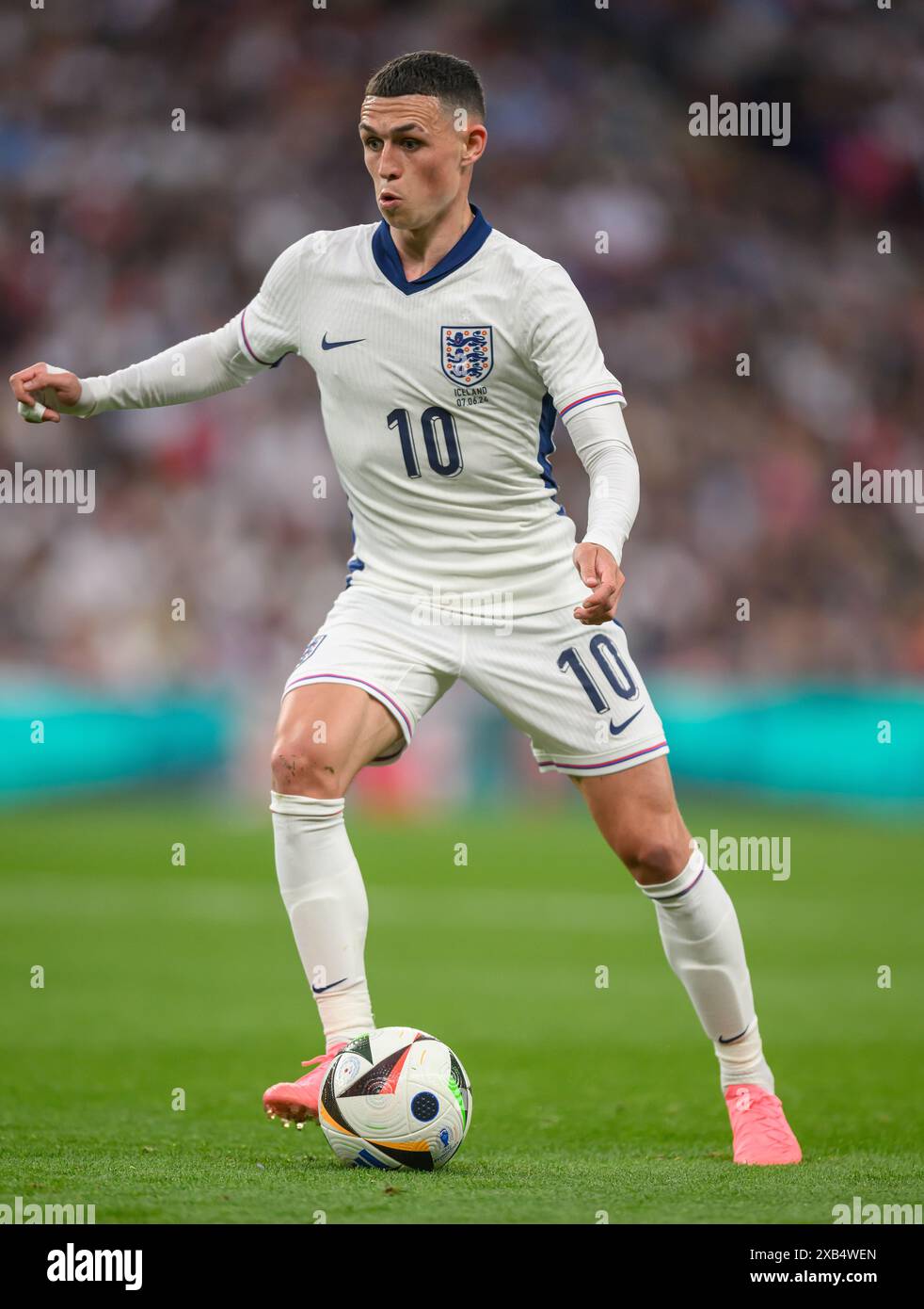 07 Jun 2024 - England v Iceland- International Friendly - Wembley. Phil ...