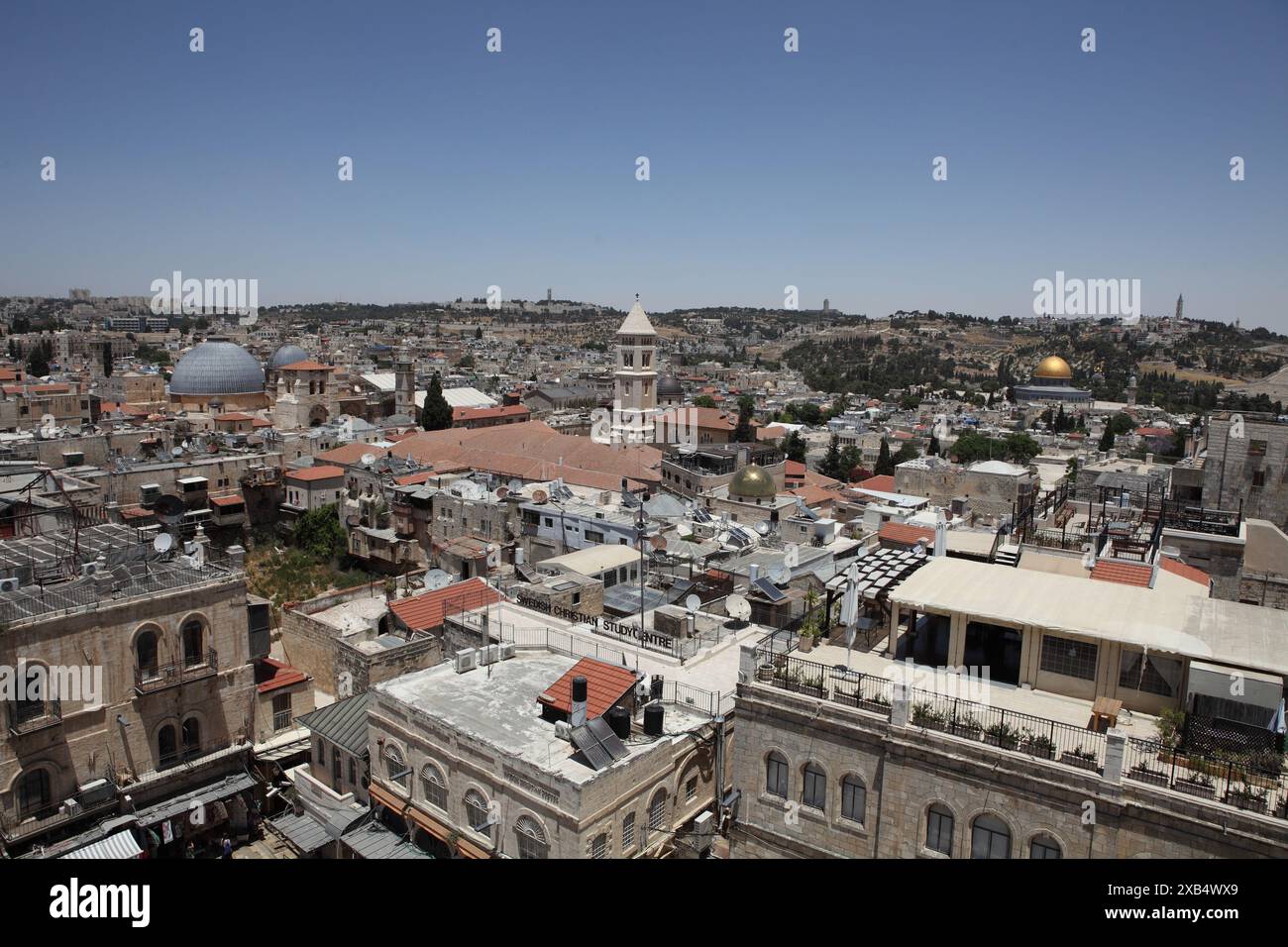 Mount scopus jerusalem tower hi-res stock photography and images - Alamy