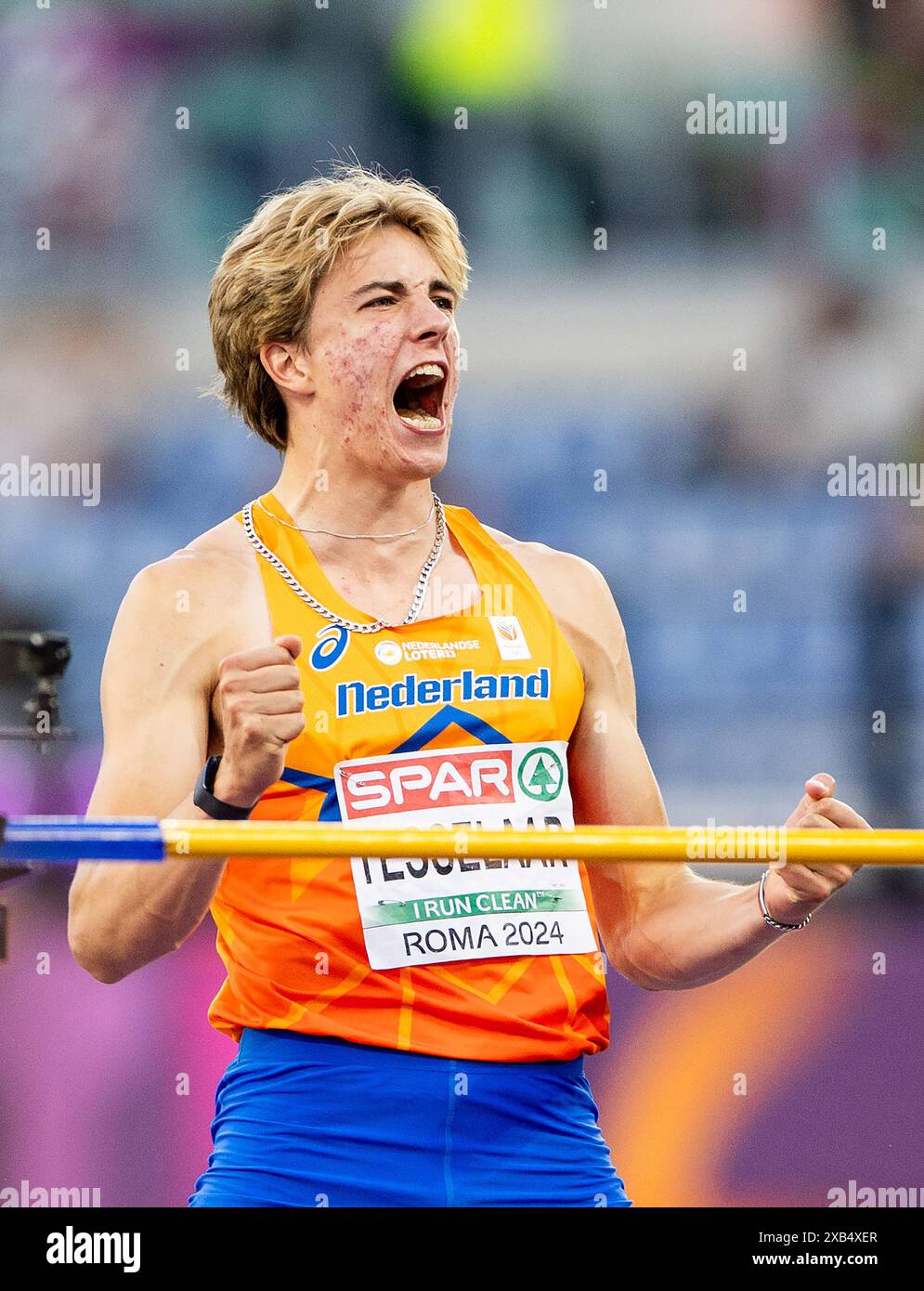 Rome, Italy. 10th June, 2024. ROME - Jeff Tesselaar in action in the ...