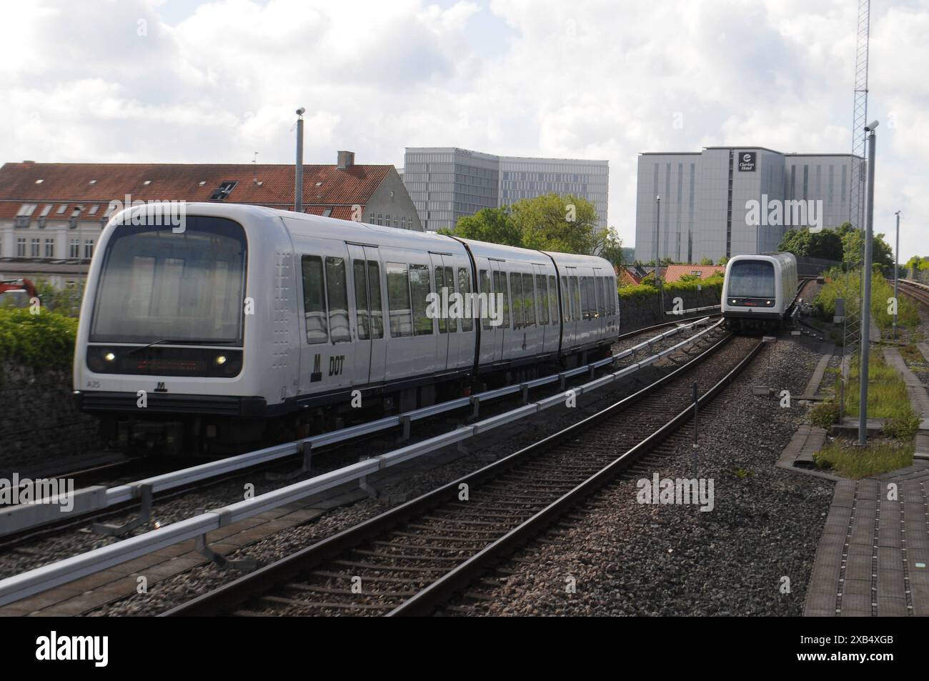 Copenhagen/ Denmark/10 JUNE 2024/Metro trains in danish capital Photo ...