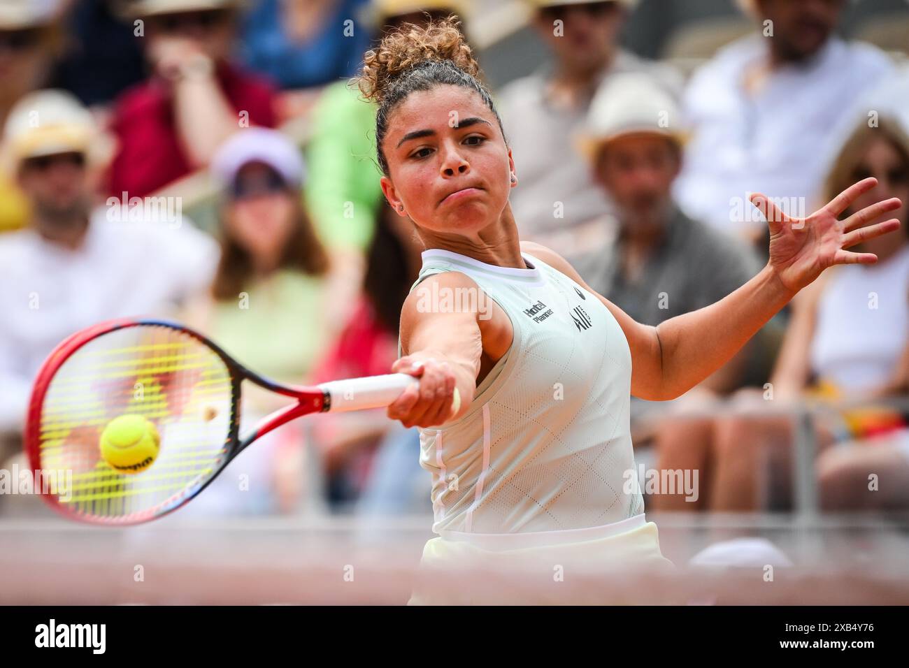 Jasmine PAOLINI of Italy during the fourteenth day of Roland-Garros ...