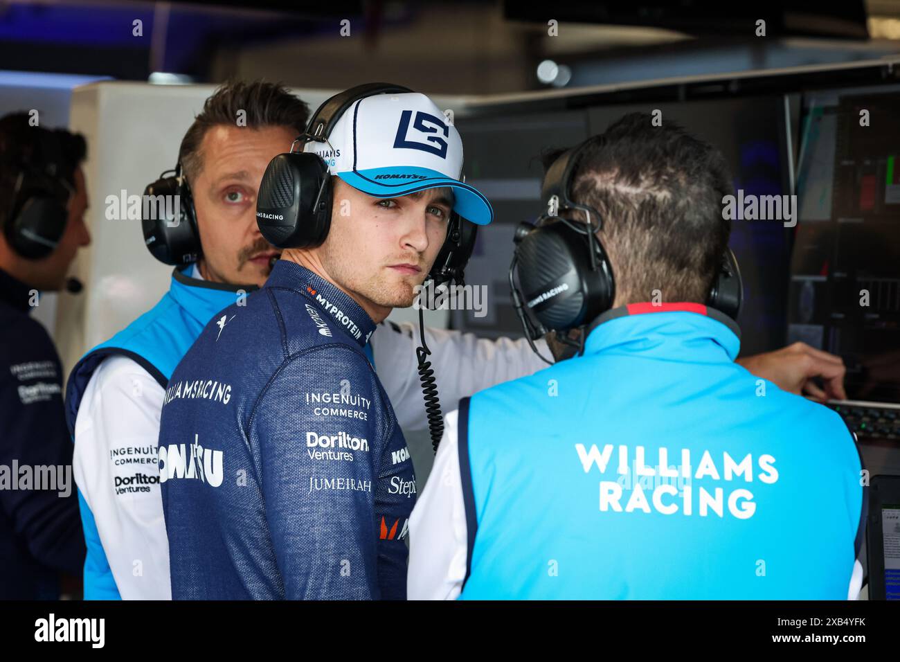 SARGEANT Logan (usa), Williams Racing FW46, portrait during the Formula ...