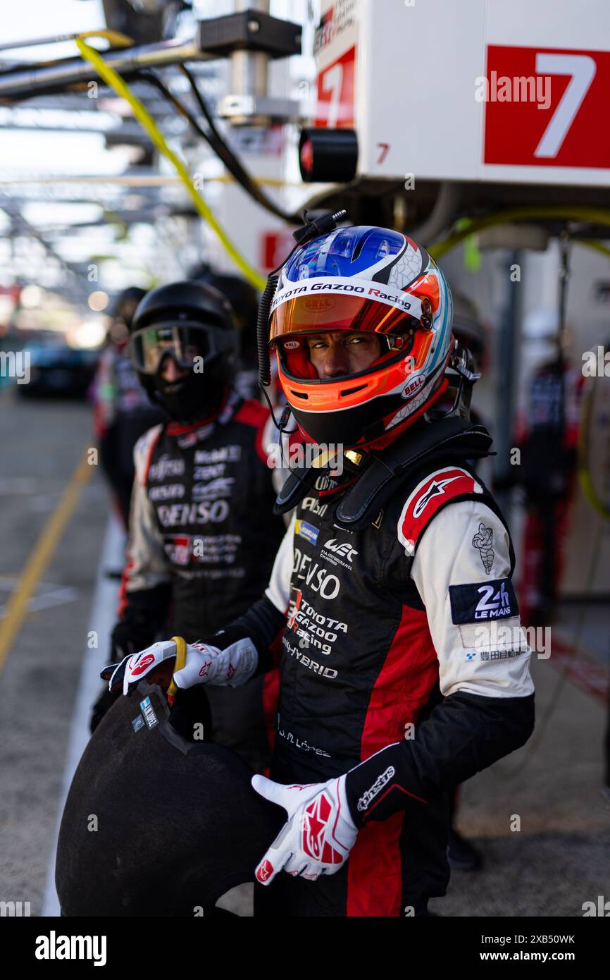 LOPEZ Jose Maria (arg), Toyota Gazoo Racing, Toyota GR010 - Hybrid #07 ...