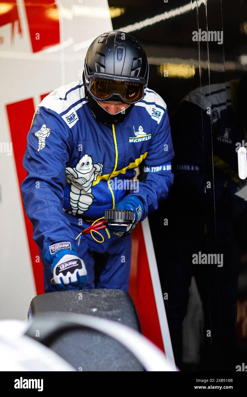 michelin engineer, portrait during the Free Practice 1 - Test Day of ...