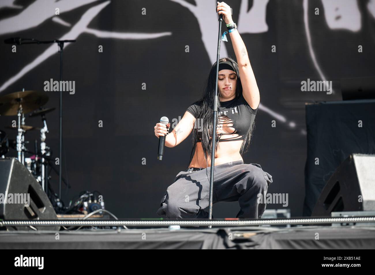 Manchester, UK. 08th June 2024. Madonna's daughter Lourdes Maria "Lola ...