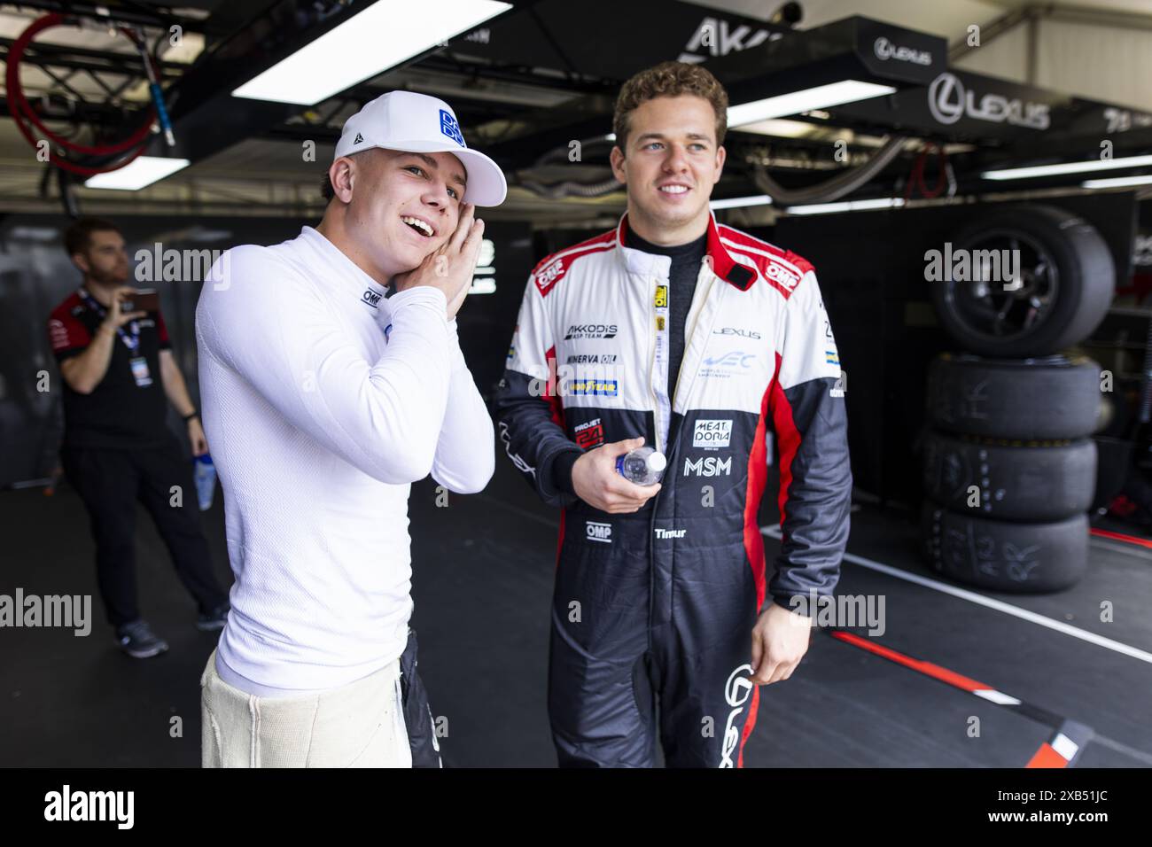 MASSON Esteban (fra), Akkodis ASP Team, Lexus RC F GT3 #87, LM GT3, FIA ...