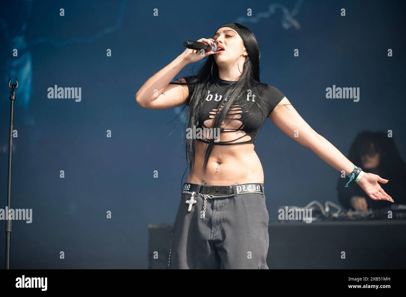 Manchester Uk 08th June 2024 Madonnas Daughter Lourdes Maria Lola 7328