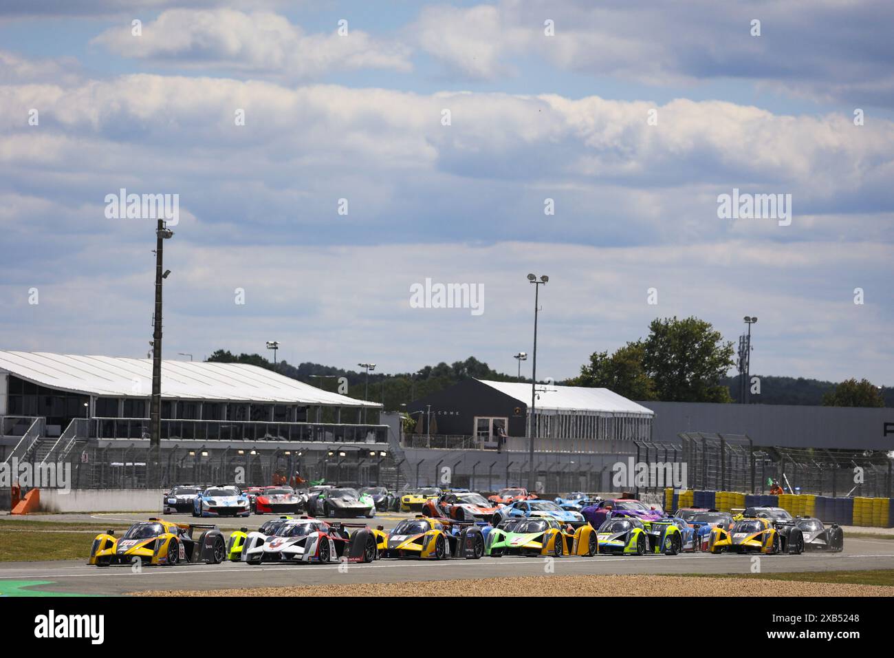 66 BERRIO Jeronimo (col), MORENO Pedro (col), Team Virage, Ligier JS P4, action with 06 SEGRET ...