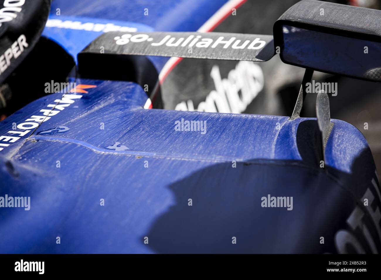 Williams Racing FW46, mechanical detail side pods during the Formula 1 ...