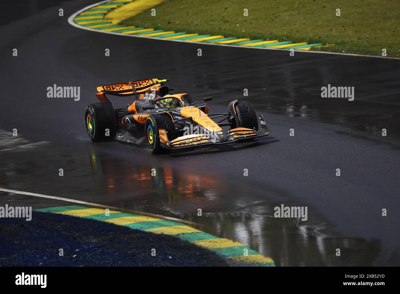 04 NORRIS Lando (gbr), McLaren F1 Team MCL38, action during the Formula 1 AWS Grand Prix du ...