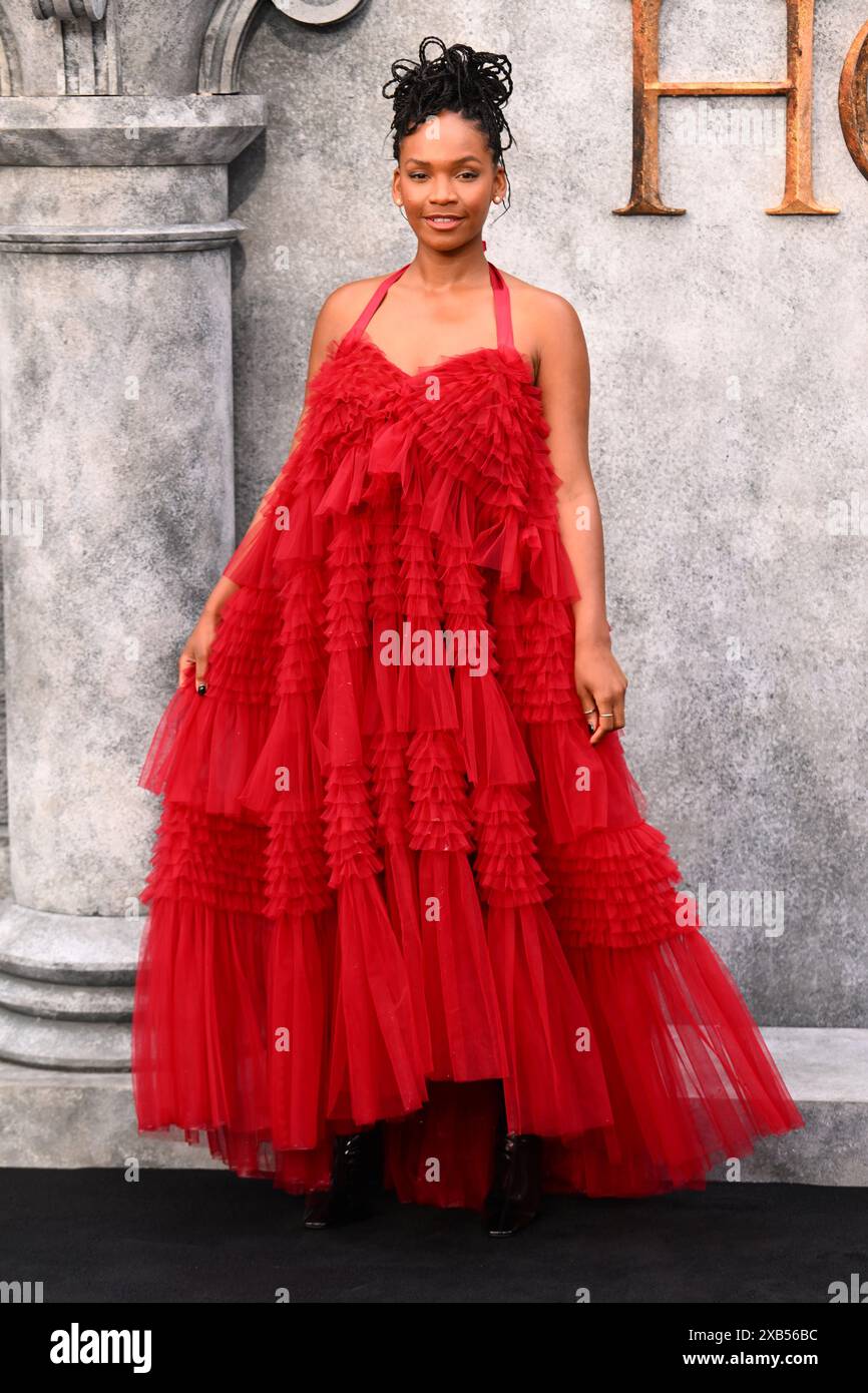 London, UK. 10 June 2024. Bethany Antonia attending the UK premiere of ...