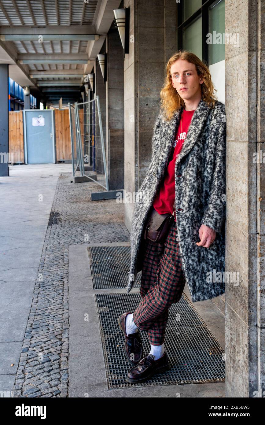 Lucas V / Leonard W Young adult, male music student exploring the ...