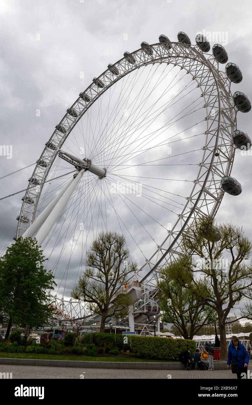 The Millennium Wheel in London UK Stock Photo - Alamy
