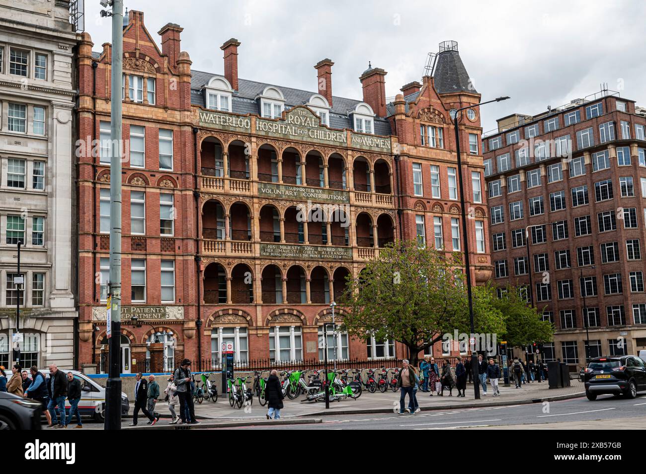 The royal Waterloo Hospital for Children and Women in London UK Stock ...
