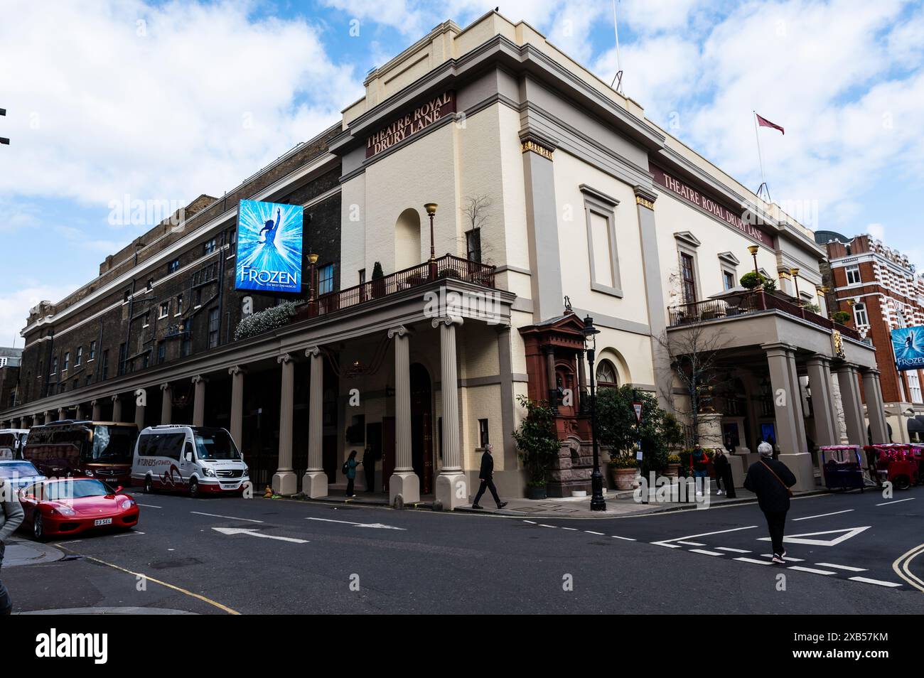 The Theatre Royal is a West End theatre in London UK Stock Photo - Alamy