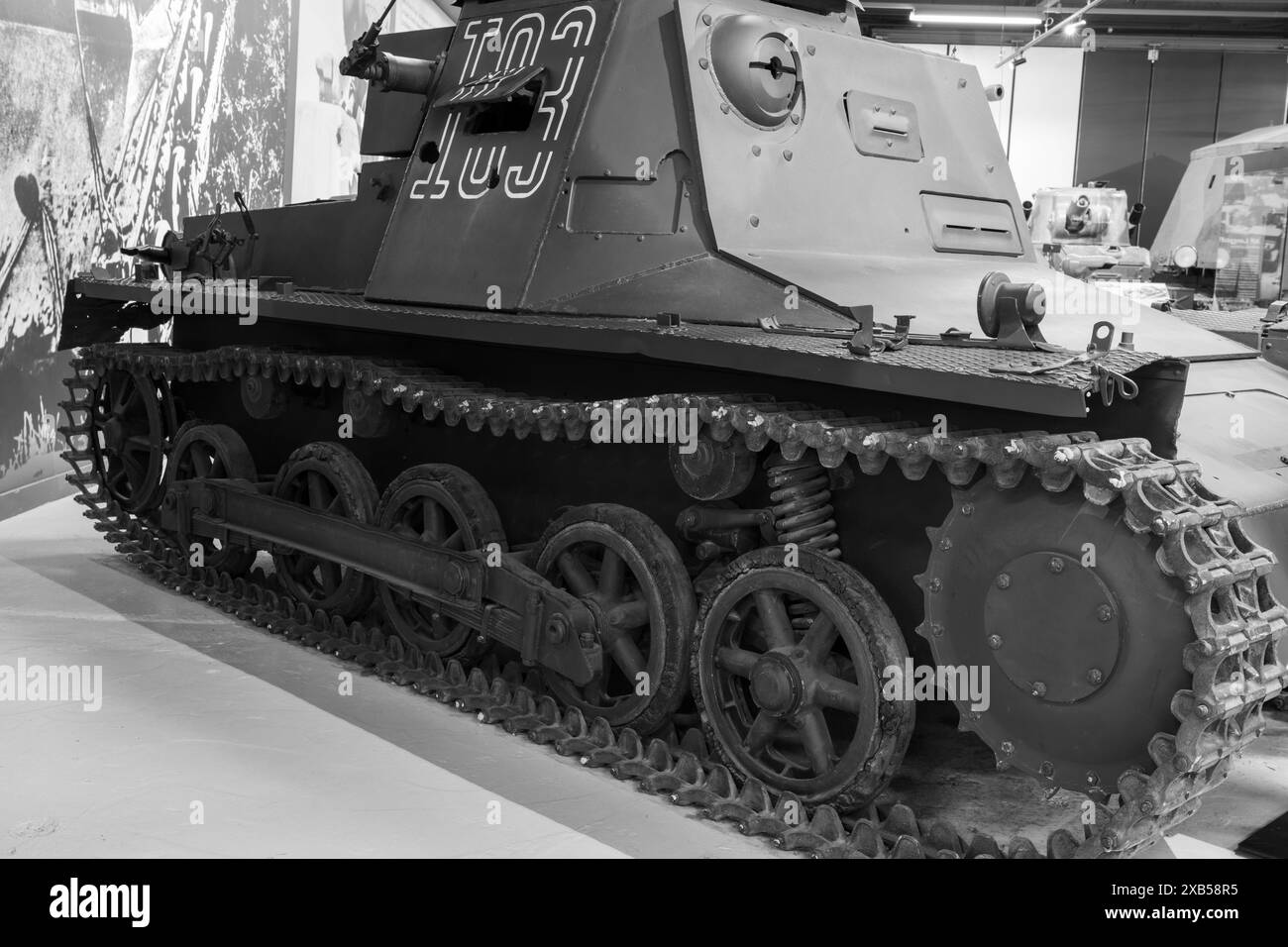 Panzer 1 tank Black and White Stock Photos & Images - Alamy