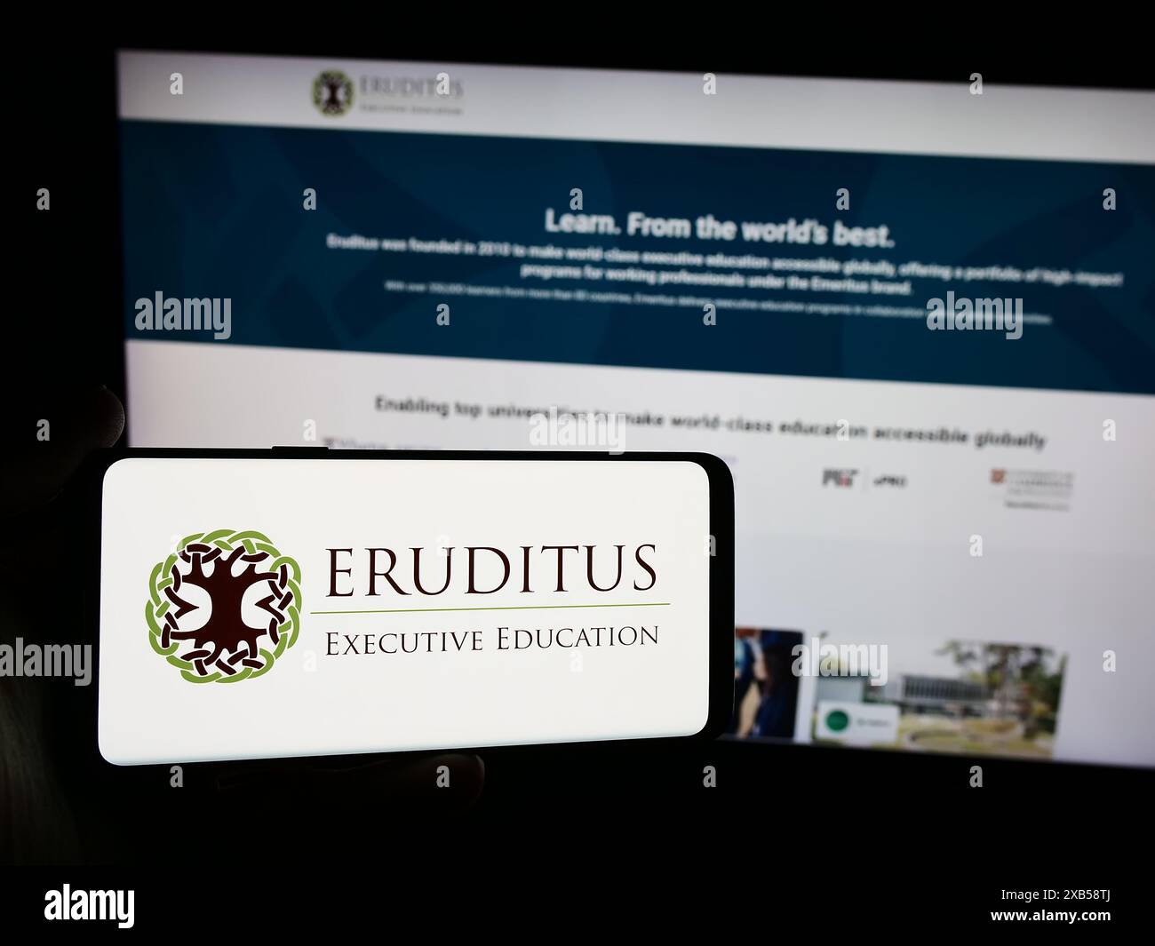 Eruditus logo hi-res stock photography and images - Alamy
