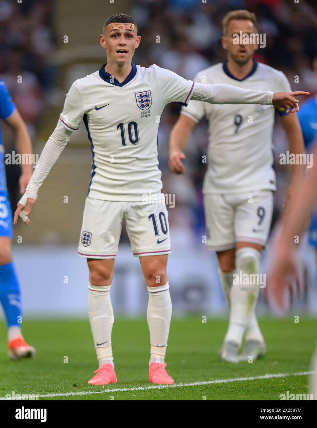 07 Jun 2024 - England v Iceland- International Friendly - Wembley. Phil ...