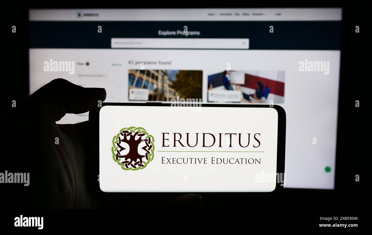 Eruditus logo hi-res stock photography and images - Alamy