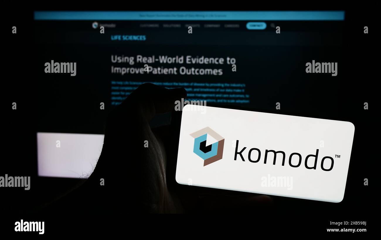 Komodo health logo hi-res stock photography and images - Alamy