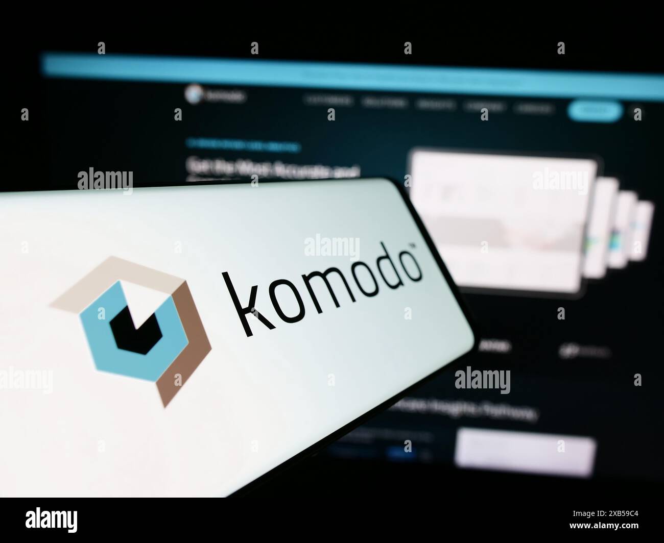 Komodo health logo hi-res stock photography and images - Alamy