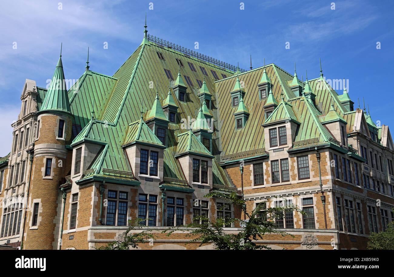 Beautiful health and Welfare building - Quebec, Canada Stock Photo - Alamy