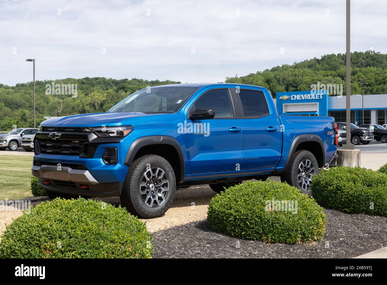 West Harrison - June 9, 2024: Chevrolet Colorado 4WD Z71 Crew Cab ...