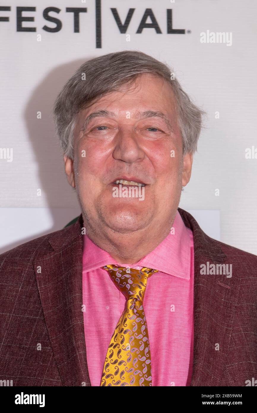 NEW YORK, NEW YORK - JUNE 08: Stephen Fry attends the "Treasure ...