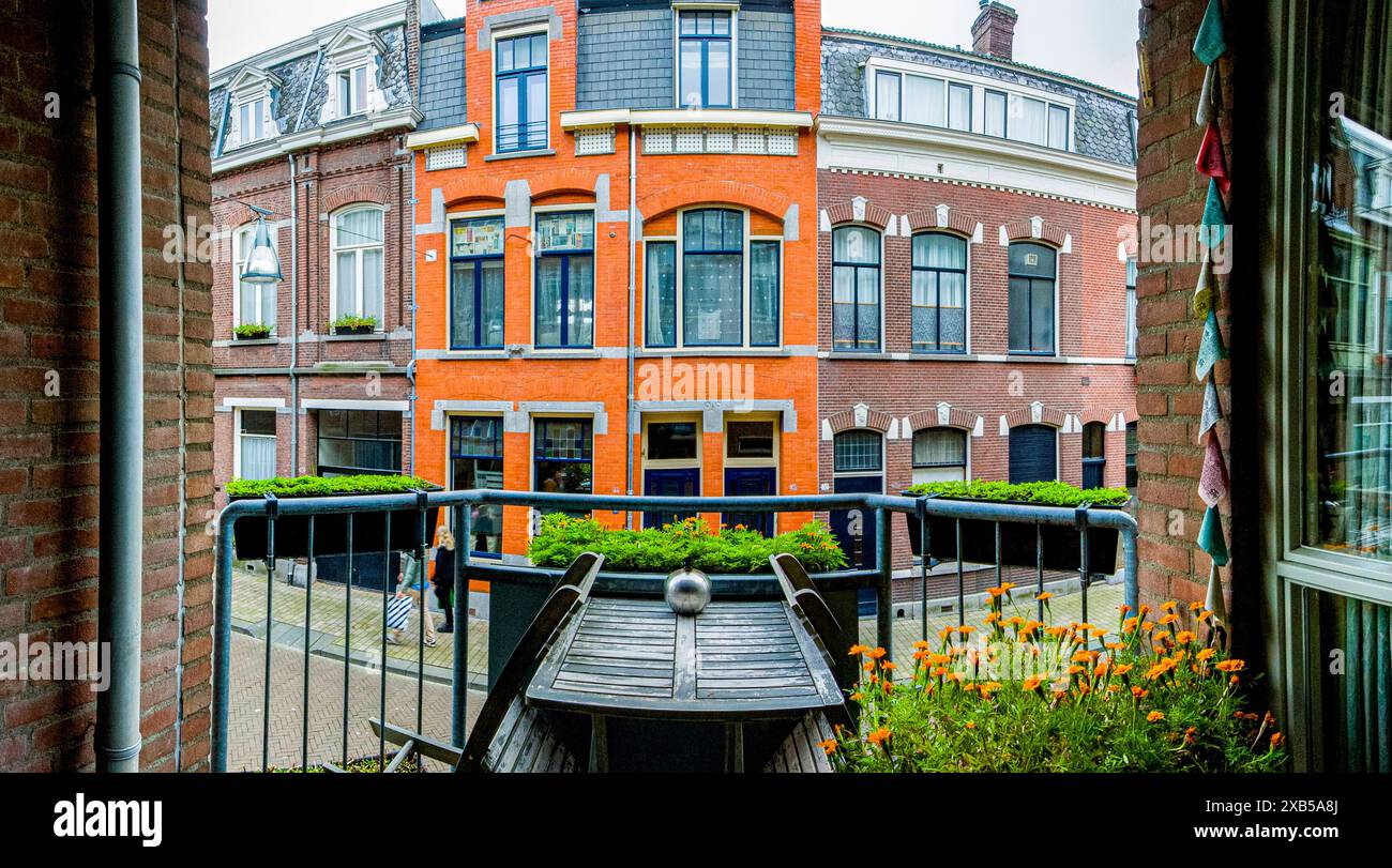 Panorama from Balcony Panorama made from a Down Town balcony of ...